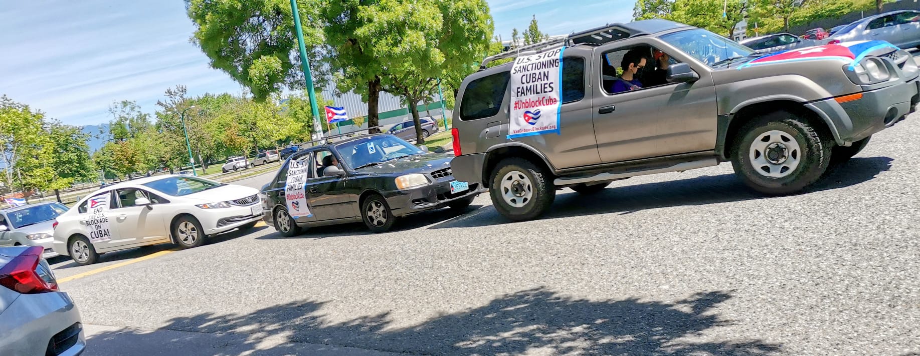 Lift the U.S. Blockade on Cuba! Vancouver Car Caravan – Friends of Cuba ...